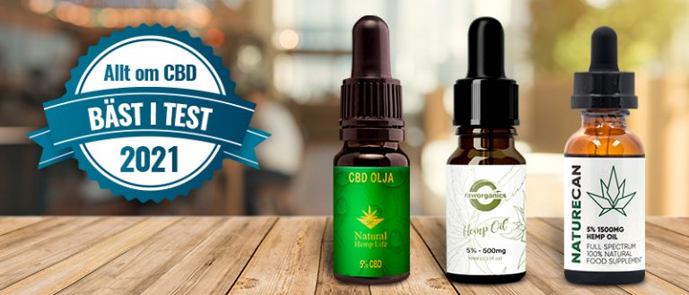 CBD Olja - En guide till CBD i Sverige 2021🥇 Nya butiker - Allt om CBD